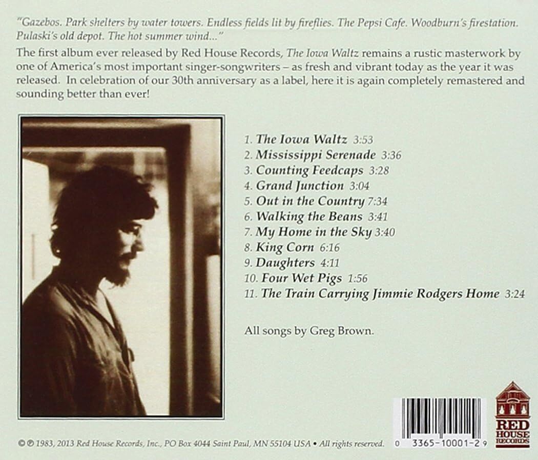 Greg Brown - Iowa Waltz (1995) for sale online | eBay