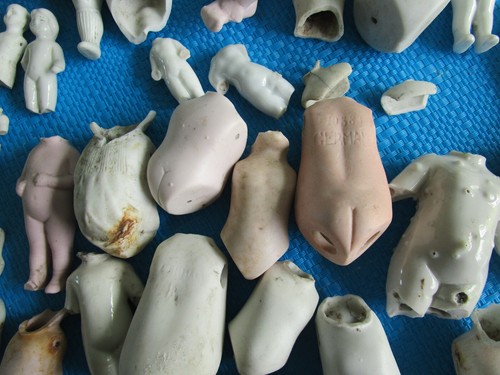 Huge lot antique bisque doll bodies Germany/1900/repair /Artist | eBay