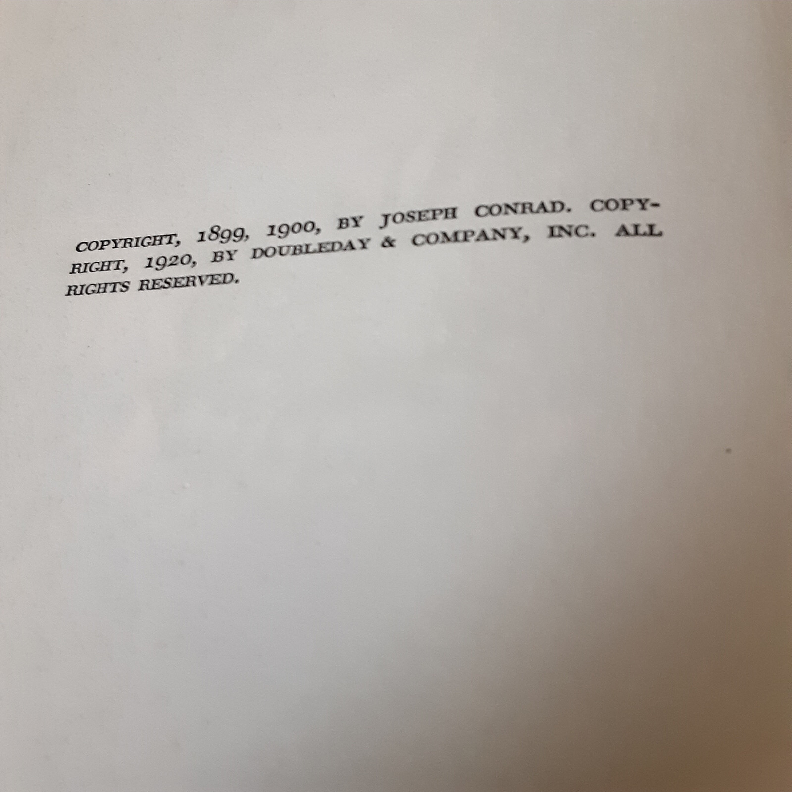 Joseph Conrad Lord Jim Book Hardcover Dust Jacket Doubleday 1920 Rare ...