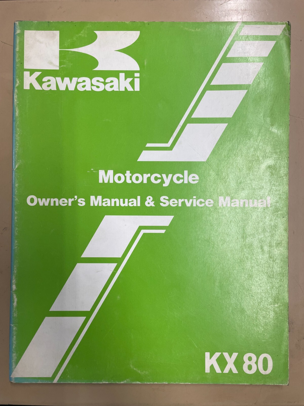 Genuine Kawasaki KX80 Service Manual 1983 KX80 E2-F2 99920-1249-01 | eBay