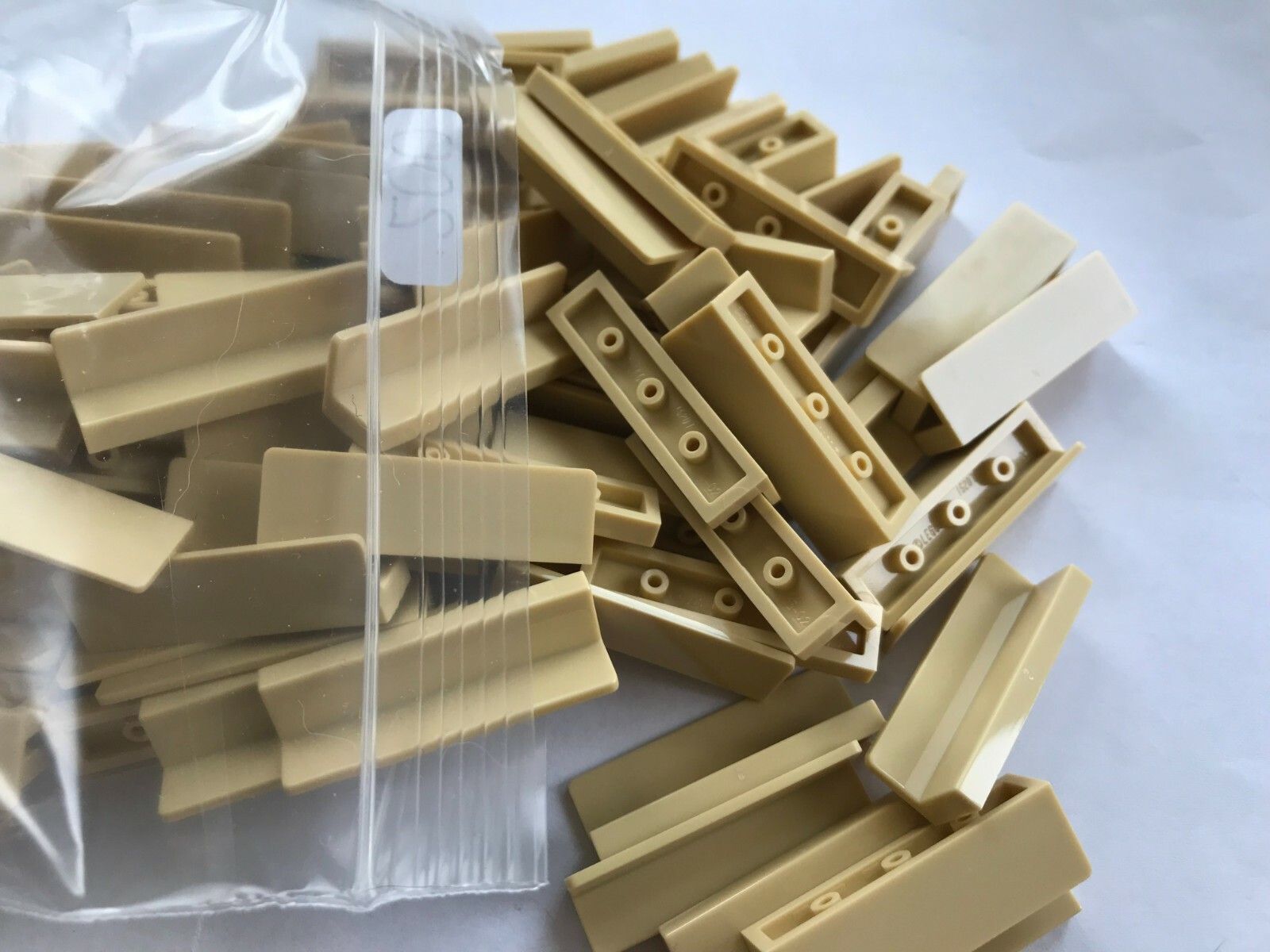 LEGO-NEW- #30413-TAN-PANAL 1 X 4 X 1 -25 PIECES | eBay