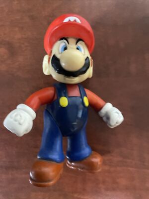 2002 Super MARIO action figure Toy 4" posable Nintendo | eBay