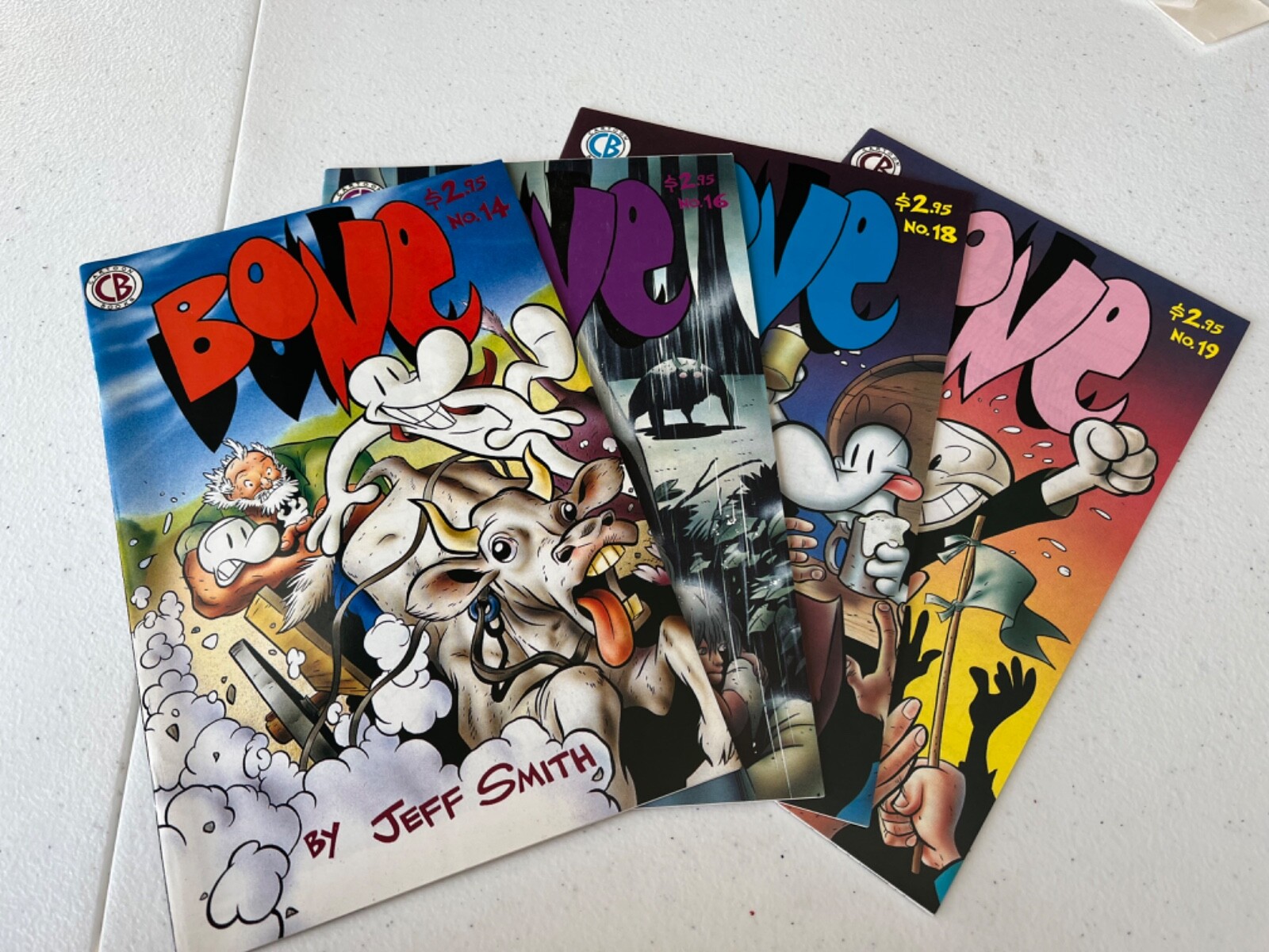 Assorted Bone comics lot of 12 average grade VF 8.0 | eBay