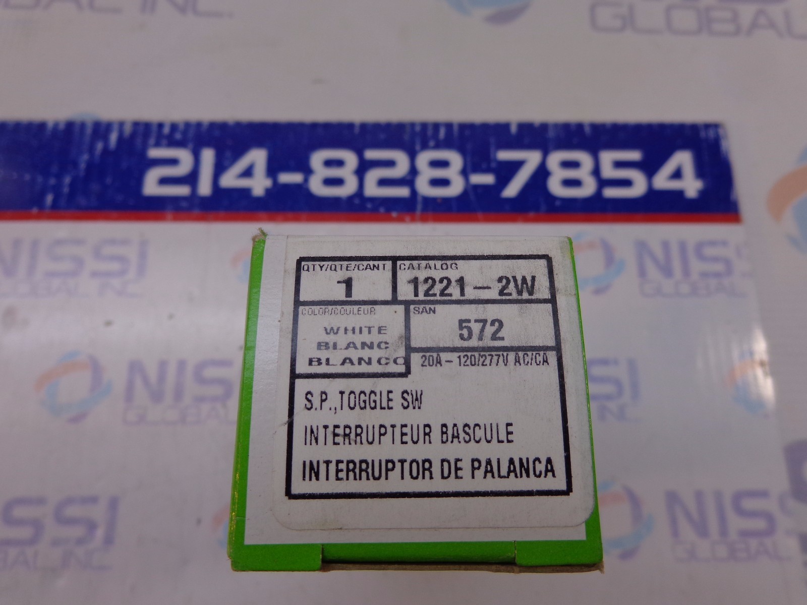 Leviton 1221-2W Single Pole Toggle Switch | eBay