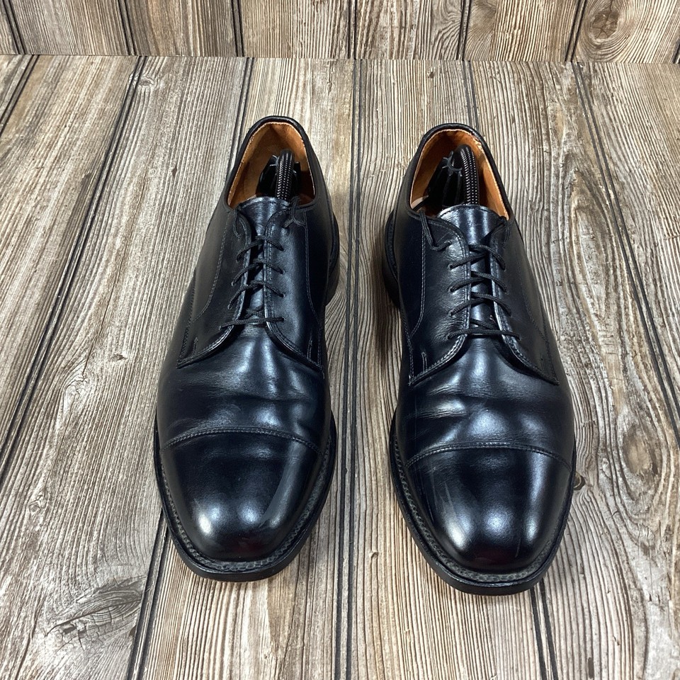 Allen Edmonds Cap Toe Oxfords Dress Shoes “Cortland” Black Leather Size ...