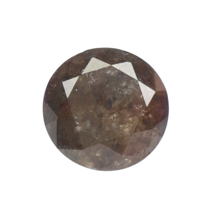 Brown Color Diamond,0.40 Ct,Natural Round Shape Diamond,Brilliant Cut ...
