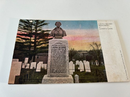 Laura Secord Monument at Lundy's Lane Niagara Falls Ontario Canada ...