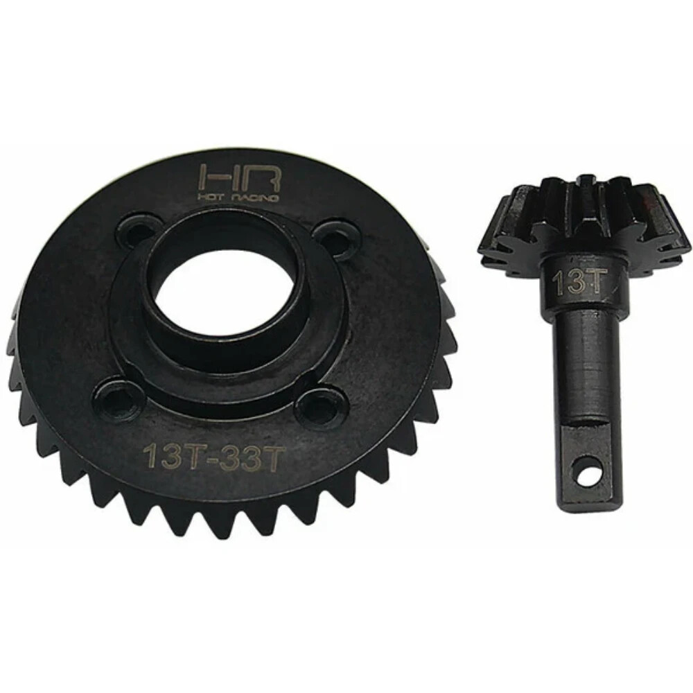Hot Racing Front Steel Helical Diff Ring/Pinion Gear (33/13T) For ...