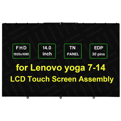 14" for Lenovo IdeaPad Yoga 7-14ACN6 FHD 5D10S39670 LCD Touch Screen w ...