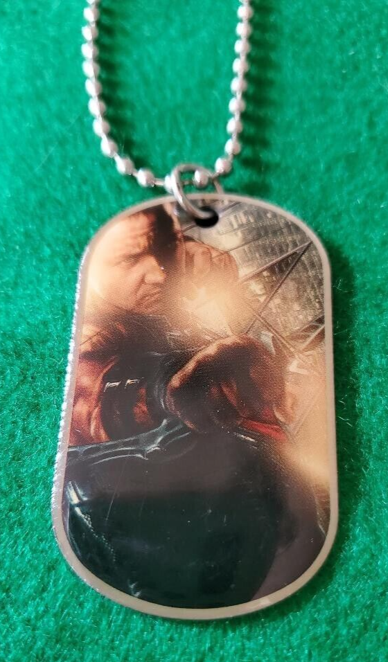 Marvel Avengers HAWKEYE Dog Tag Pendant #18 of 48 | eBay