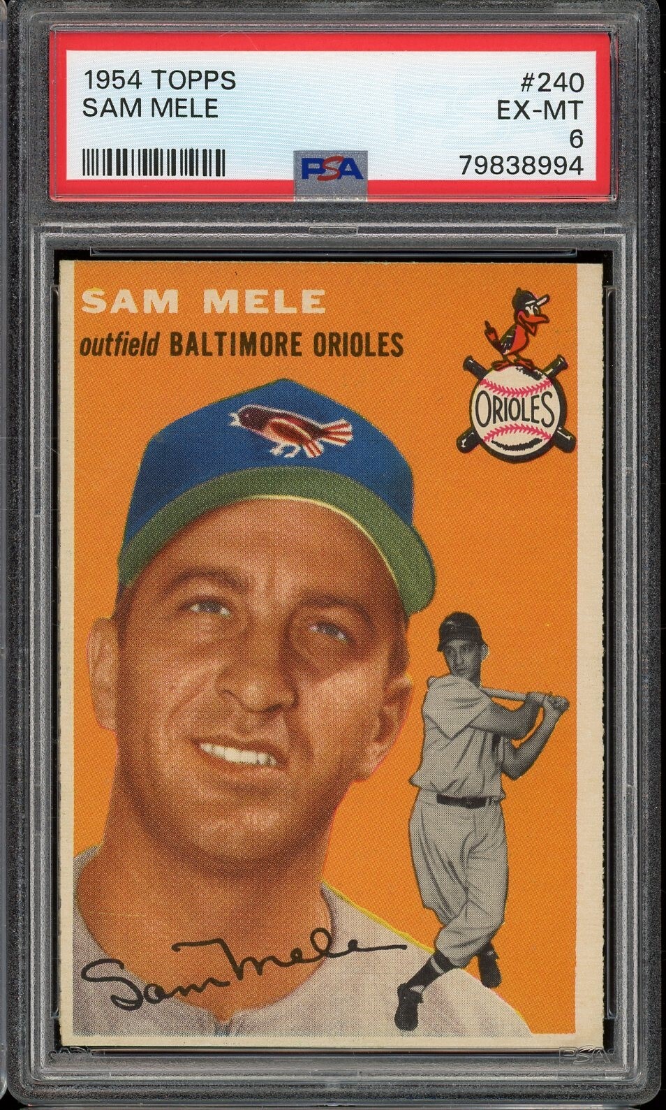 1954 Topps - #240 Sam Mele for sale online | eBay