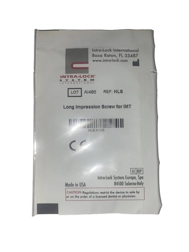 Intra -lock : Ref: HLS Long Impression Screw for iMT | eBay