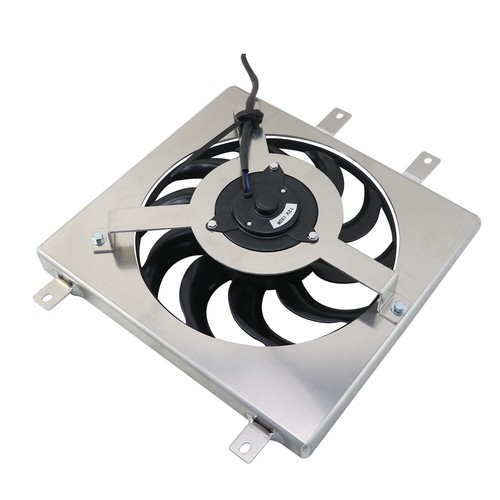 Aluminum Radiator Shroud Fan+Relay kit For 1991-2002 Honda DEL Civic ...