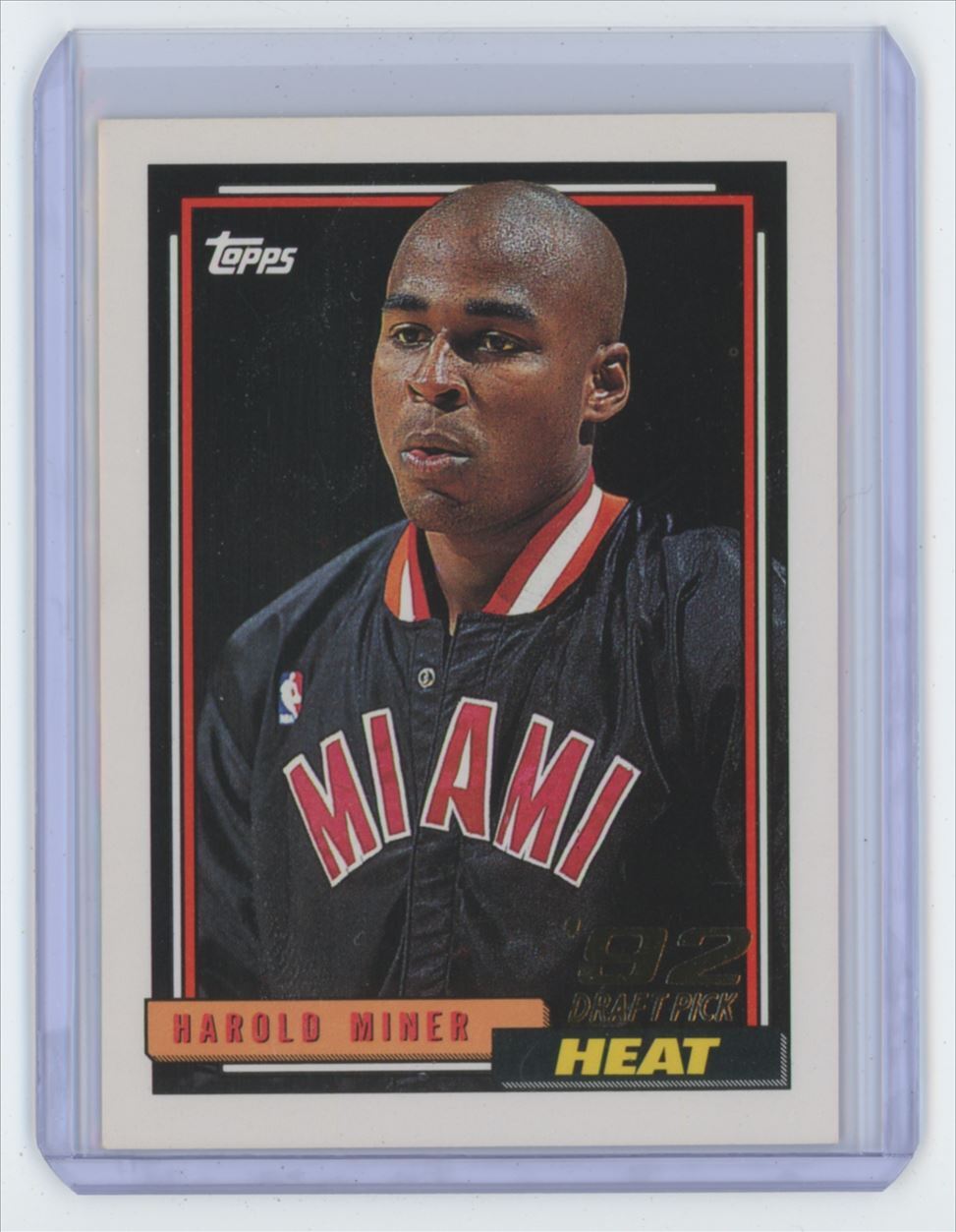1992-93 Topps. Harold Miner . Miami Heat #278 | eBay
