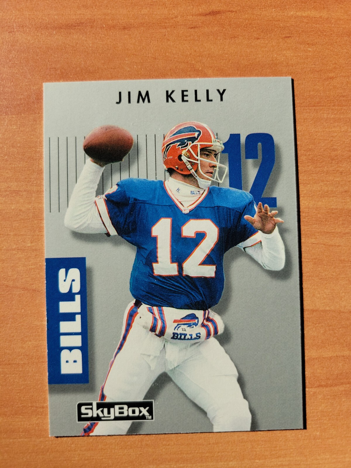 1992 Skybox Primetime #12 Jim Kelly - Buffalo Bills - NFL - Freshly ...