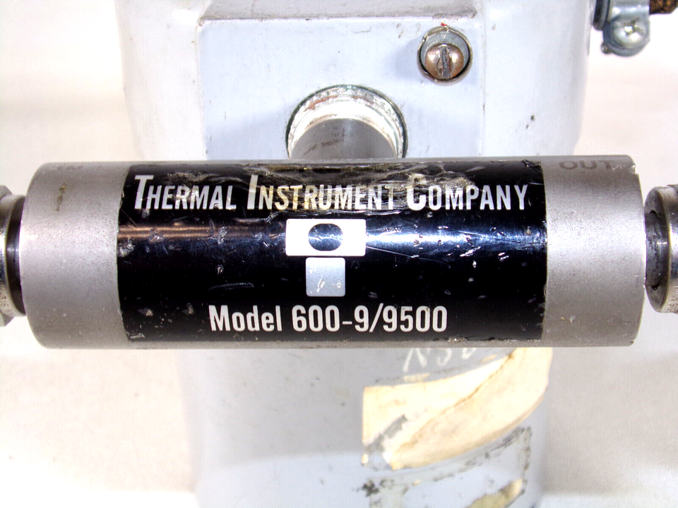 Thermal Instrument Company Model 600-9/9500 Thermal Mass Flow Meter, 0 ...