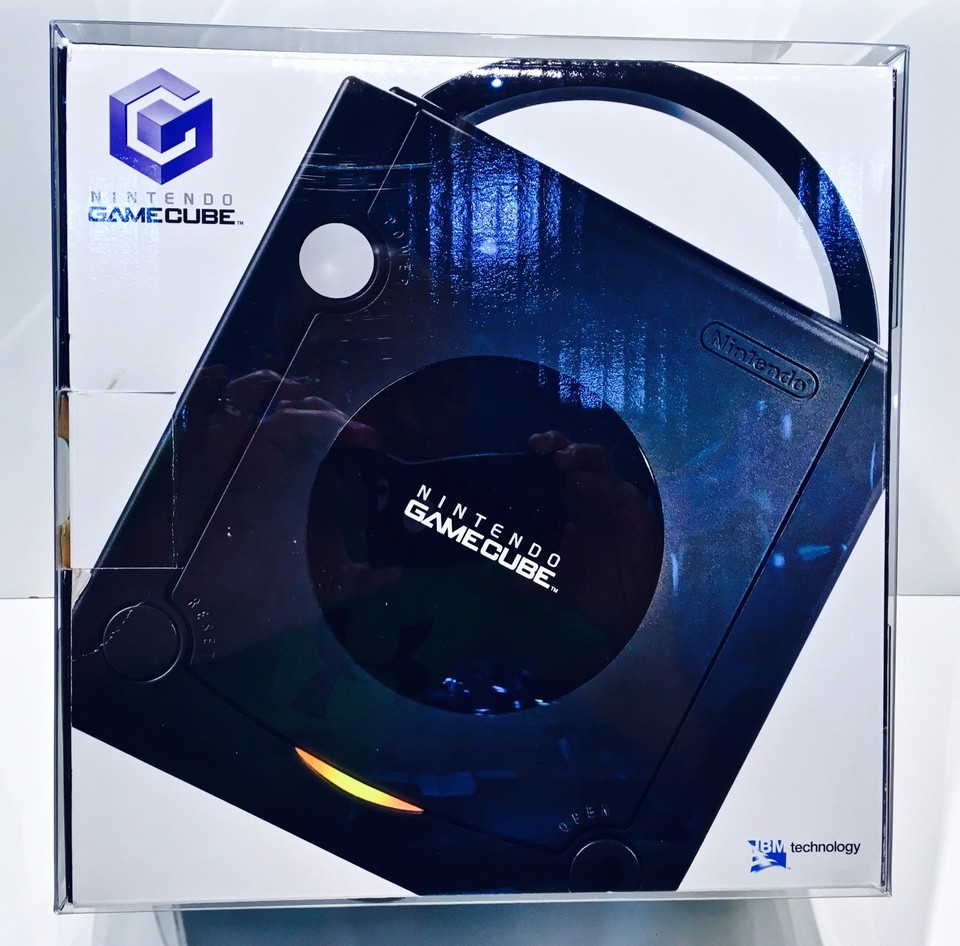 1 Console Box Protector For NINTENDO GAMECUBE Main Size Display Case ...