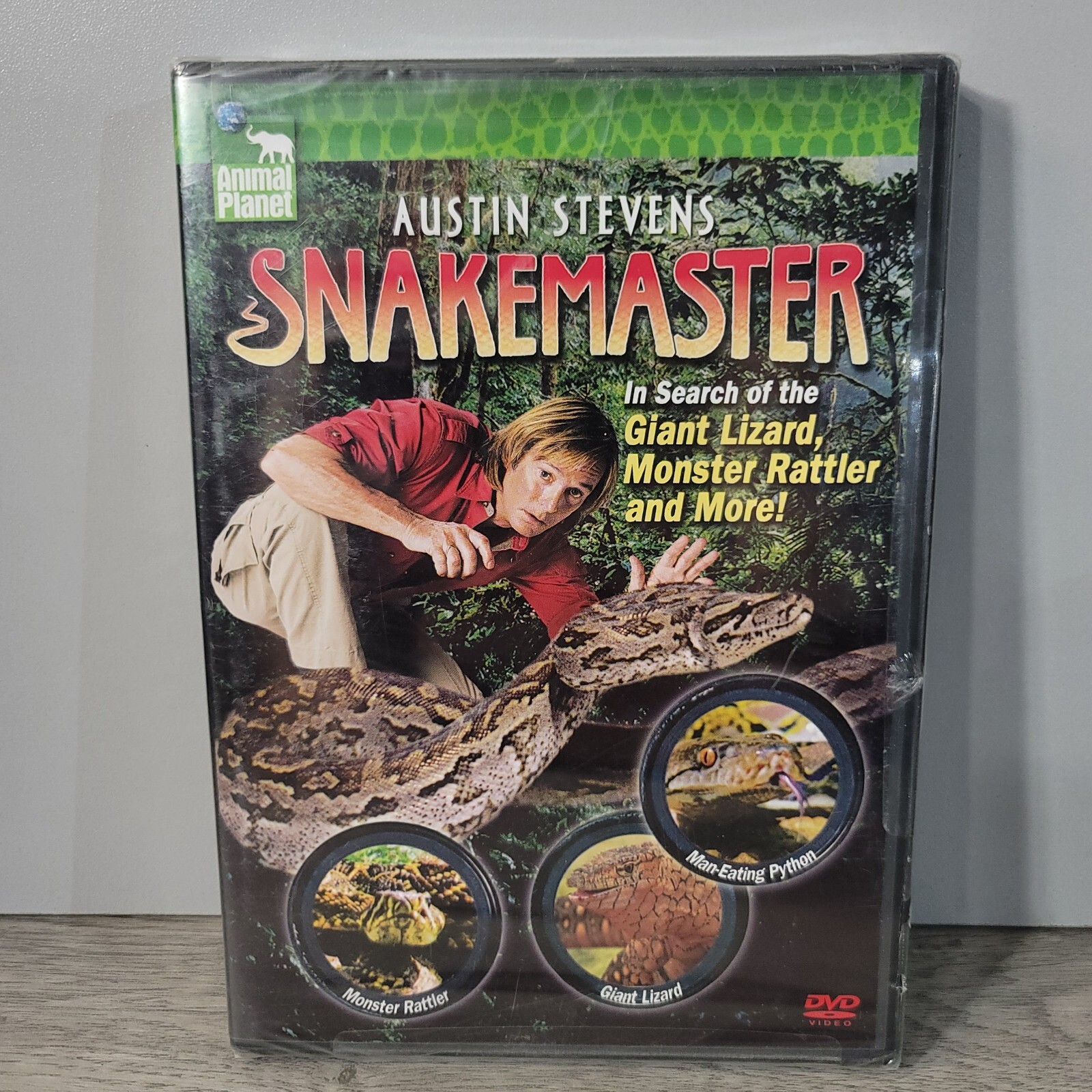 Austin Stevens Snakemaster - In Search of the Giant Lizard, Monster ...
