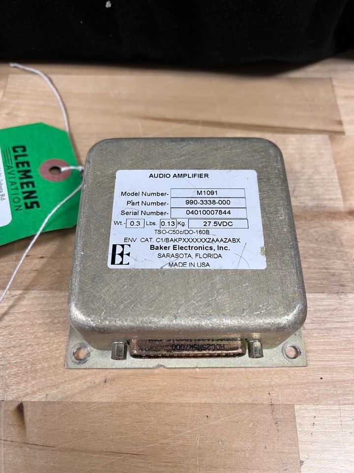 Baker Audio Amplifier PN 990-3338-000 | eBay