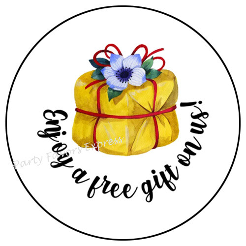 ENJOY A FREE GIFT ON US SMALL BUSINESS ENVELOPE SEALS LABELS STICKERS ...