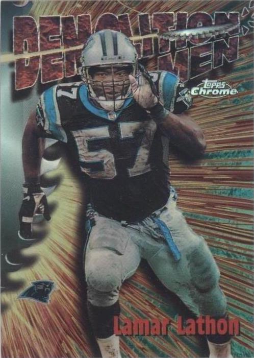 1997 Topps Chrome - Season's Best Demolition Men Lamar Lathon #17 ...