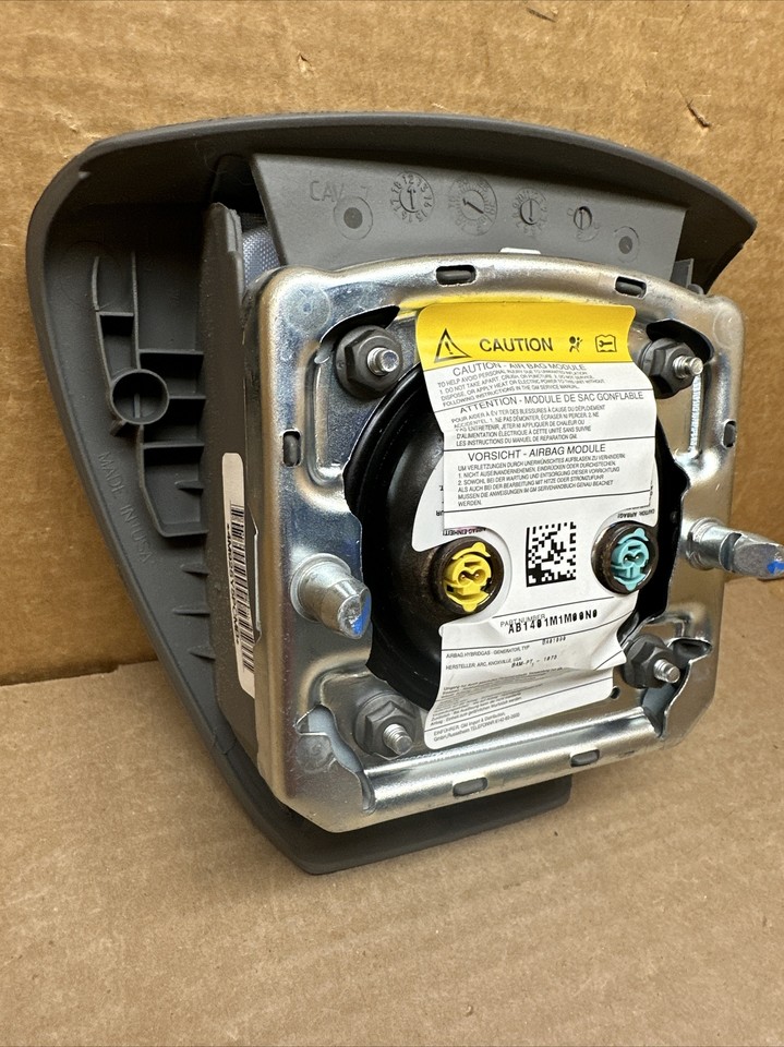 CHEVY SILVERADO SUBURBAN TAHOE LEFT DRIVER SIDE STEERING WHEEL AIRBAG ...