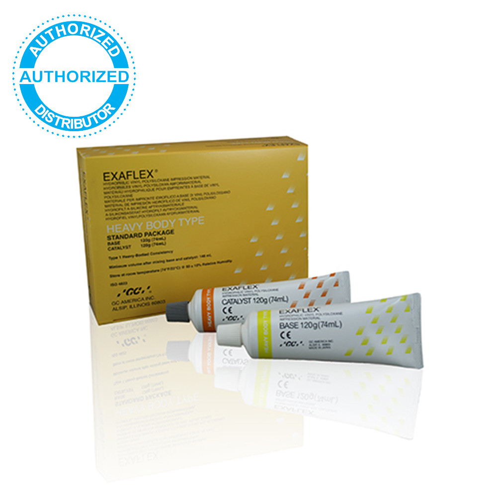 GC EXAFLEX VPS Impression Material Heavy Body / Injection / Monophase ...