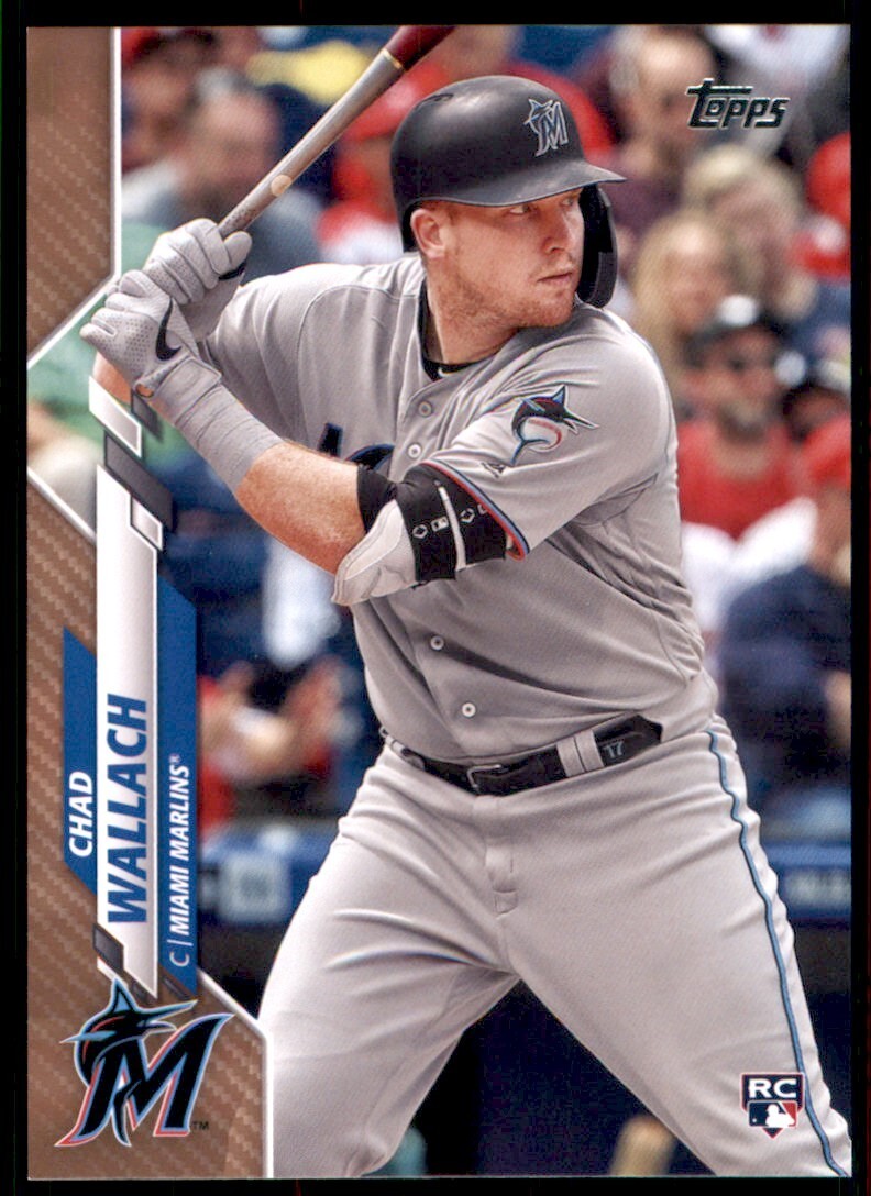 2020 Topps Baseball #658 Chad Wallach Rookie Gold /2020 | eBay