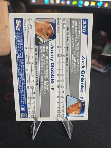 2004 Topps - Future Stars Zack Greinke, Jimmy Gobble #330 | eBay