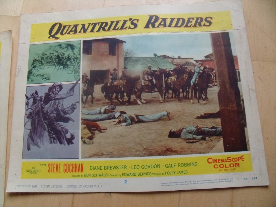 Western , Lobby Cards: Raiders , Filmaushang (Poster 40s/50s) as Elvis ...
