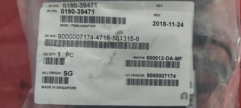 Sealed AMAT APPLIED MATERIALS 0190-39471 Adapter [Make Offer!UPS!] | eBay