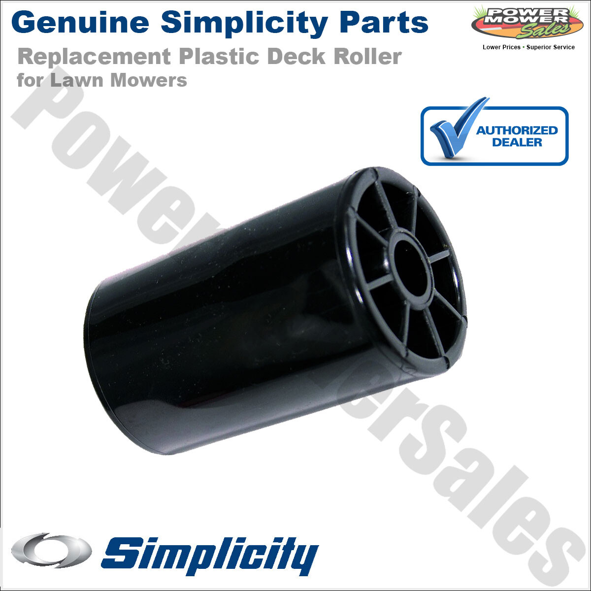 1668513SM 72026853 2108431 Simplicity Snapper Plastic Deck Roller for ...