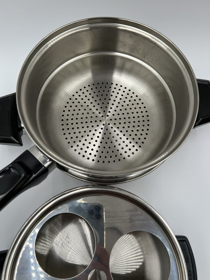 Royal Queen Cookware Made In USA Stainless Steel 5 Piece Set Preowned ...