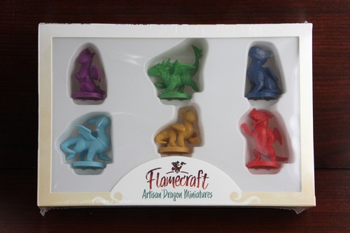 Flamecraft KickStarter Exclusive 6 Artisan Dragon Mini Sculptures ...