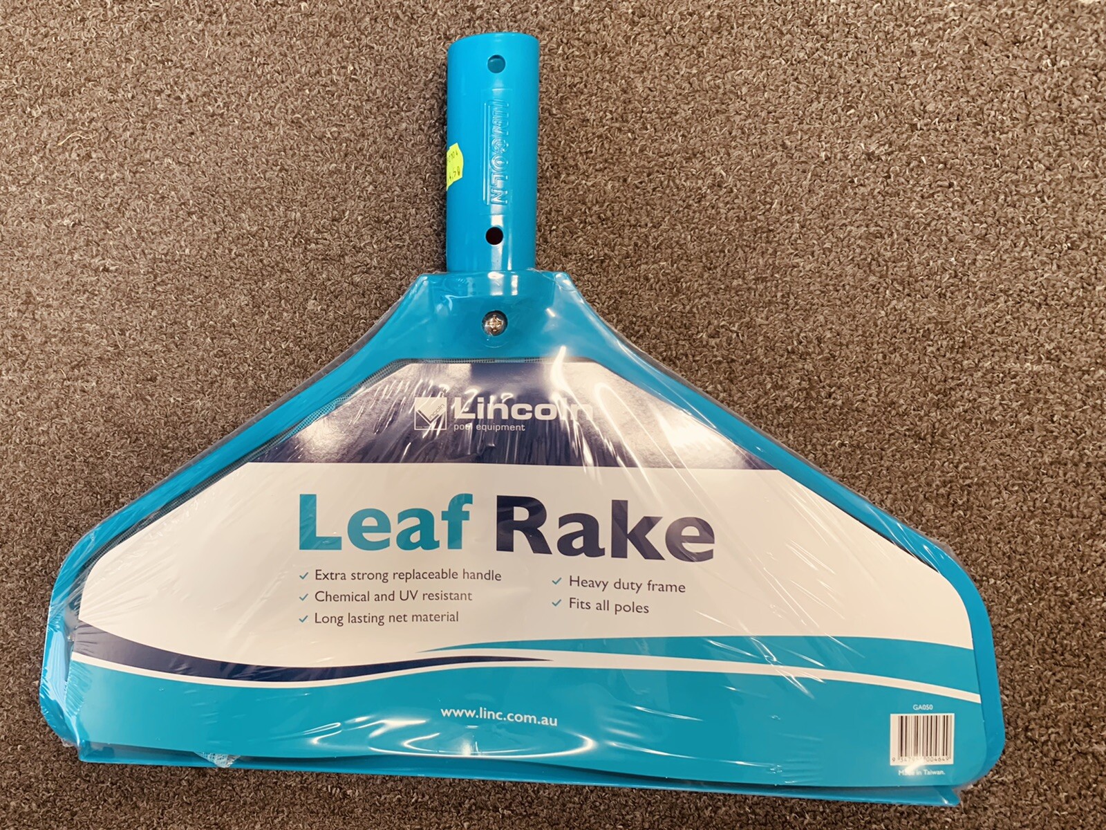 Deluxe Leaf Rake Heavy Duty -Pool/ Spa Rake/Scoop/Shovel Heavy Duty ...