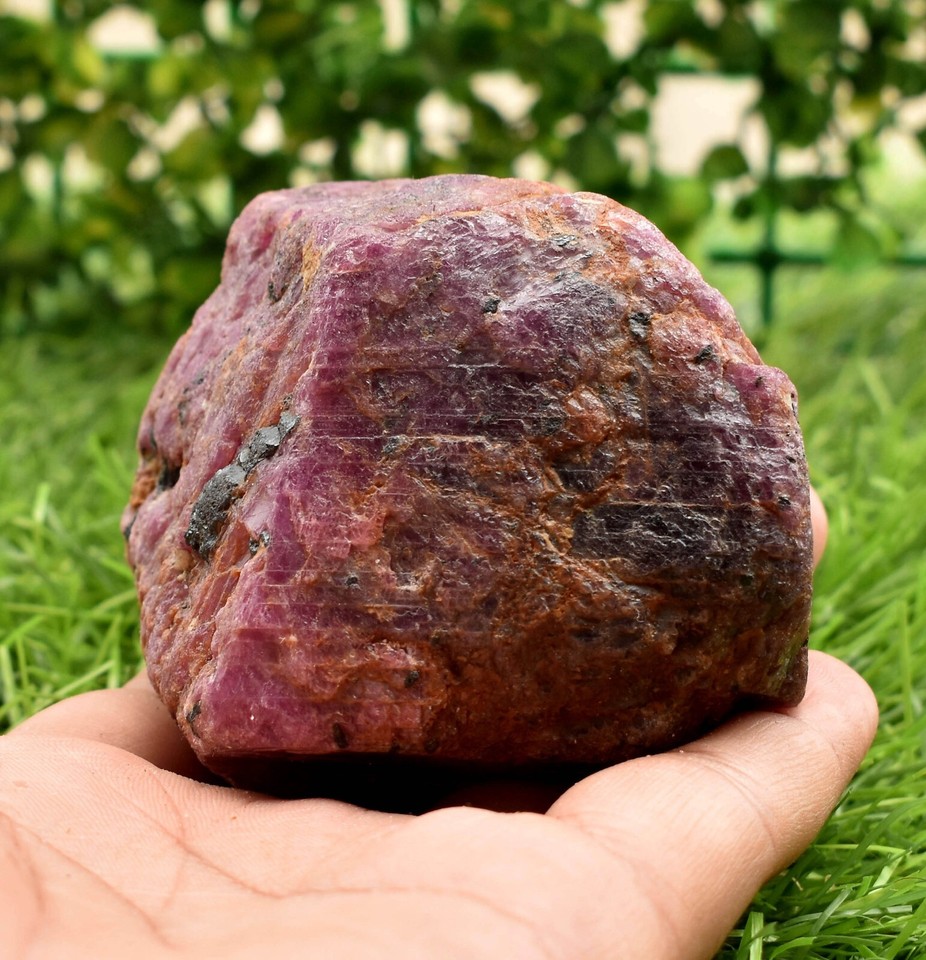 AAA Natural CERTIFIED Mozambique Ruby Rough Loose Gemstone Rough 2530 ...