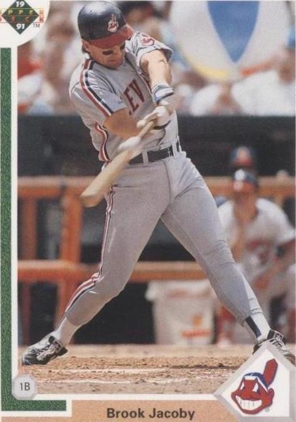 1991 Upper Deck - #137 Brook Jacoby for sale online | eBay