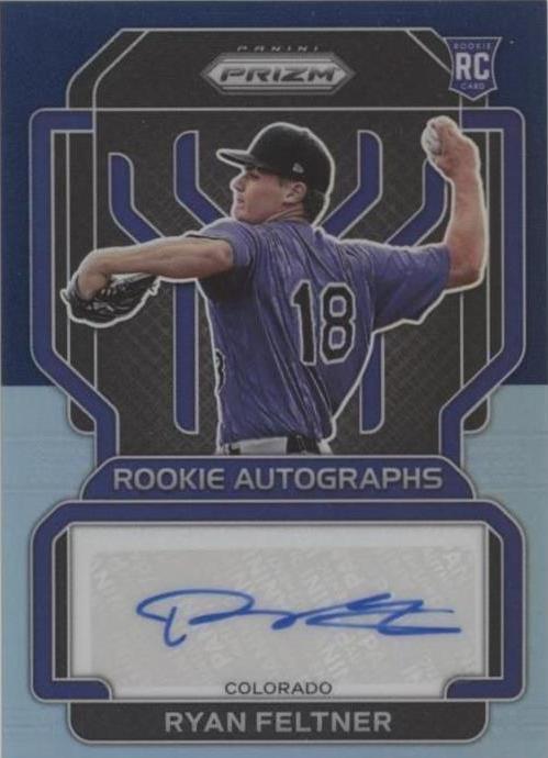 2022 Panini Prizm - Rookie Autographs Ryan Feltner #RA-RF Blue ...