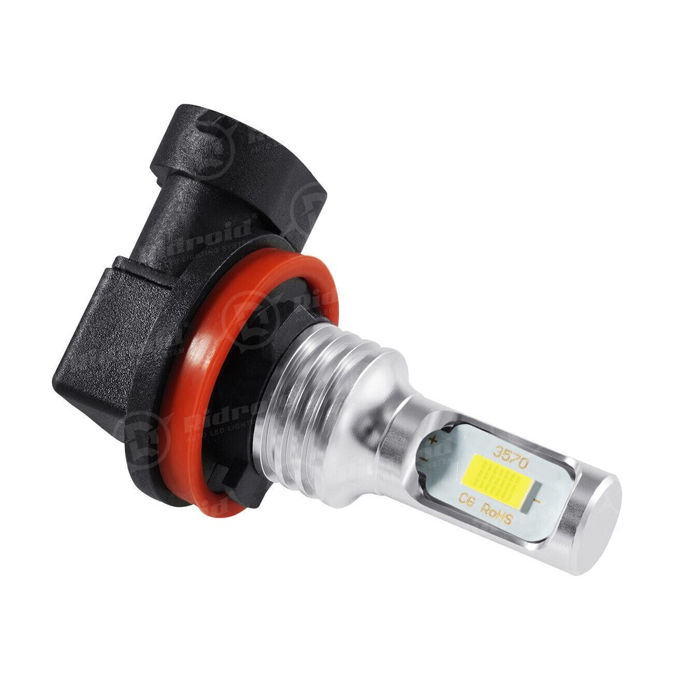 H11 H8 LED Bulbs Golden Yellow Fog Light DRL Light High Power 3000K ...