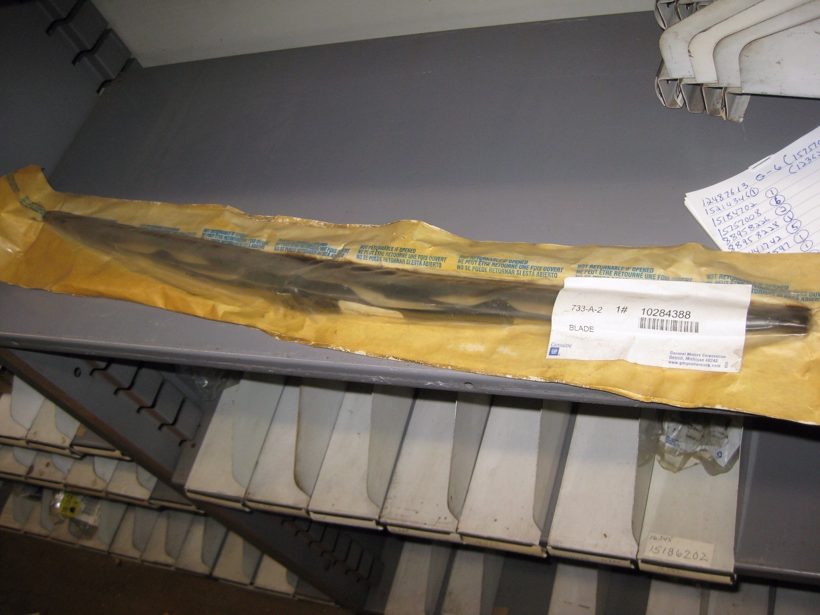 NOS OEM GM BLADE WSW 10284388 | eBay