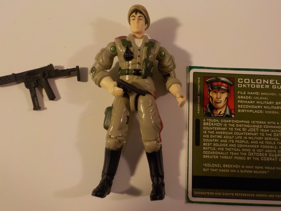 J104 GI JOE Valor Vs Venom Comic Pack Colonel Brekhov | eBay