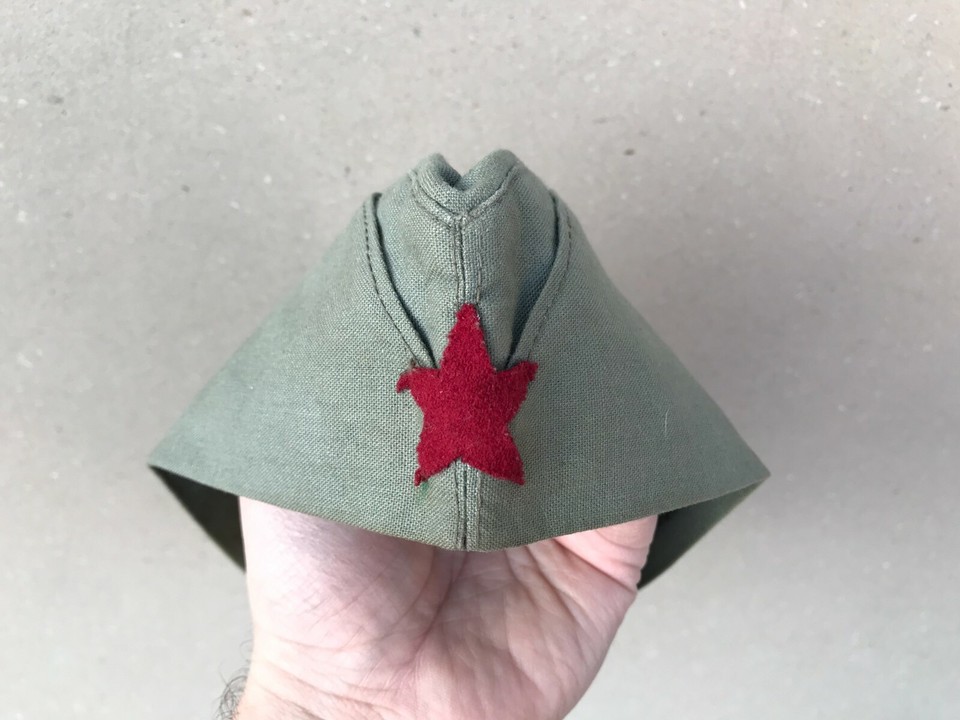 Yugoslavia Army JNA M1946 ORIGINAL soldier SUMMER titovka service field ...