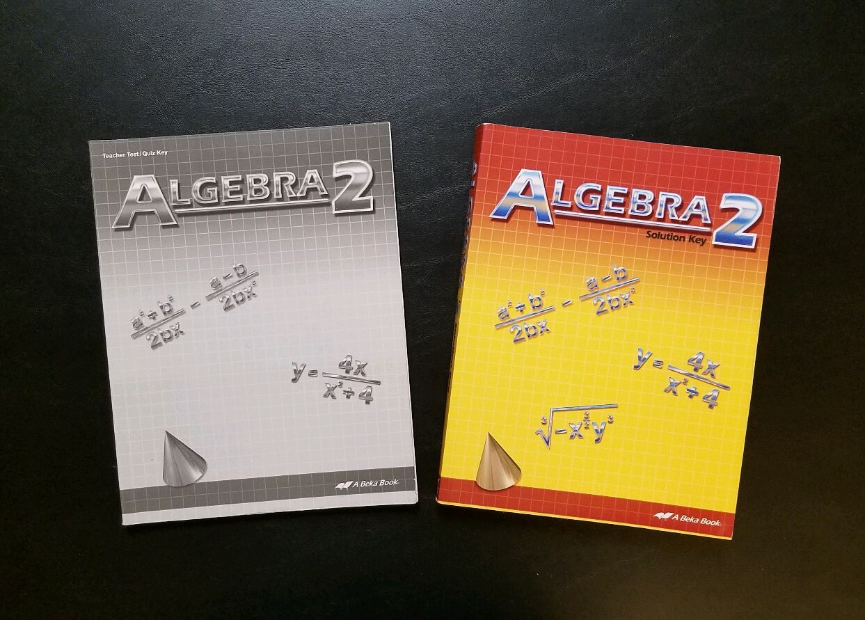 Abeka Algebra 2 Older Edition Teacher Bundle For Dvd | eBay