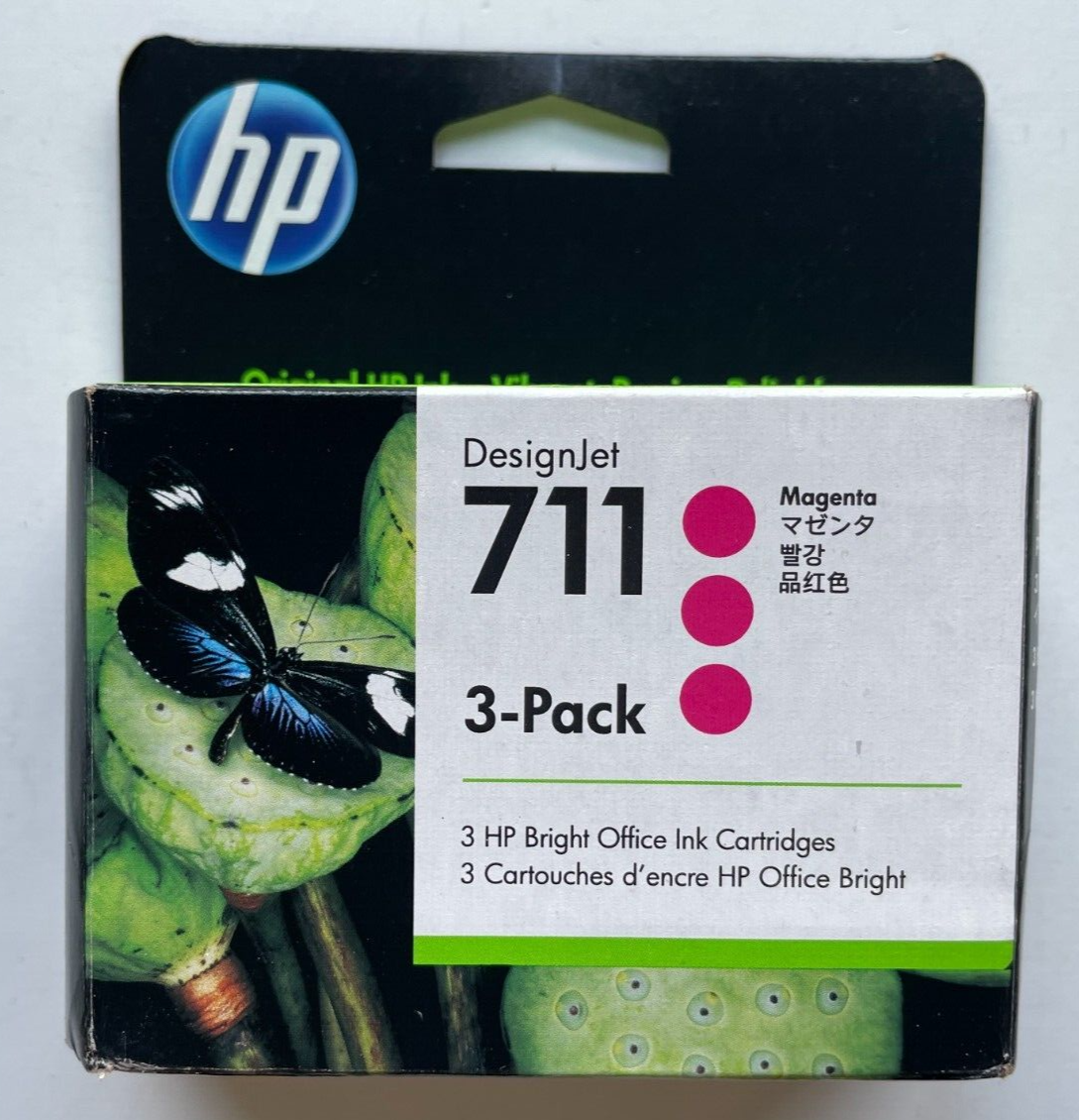 HP 711 3-pack 29-ml Magenta DesignJet Ink Cartridge, | eBay