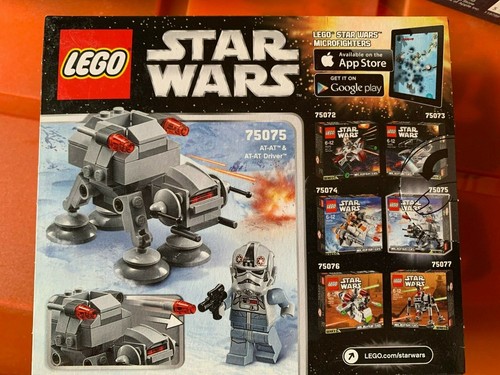 LEGO Star Wars 75075 At At Walker Läufer Microfighters Serie2 NEU | eBay