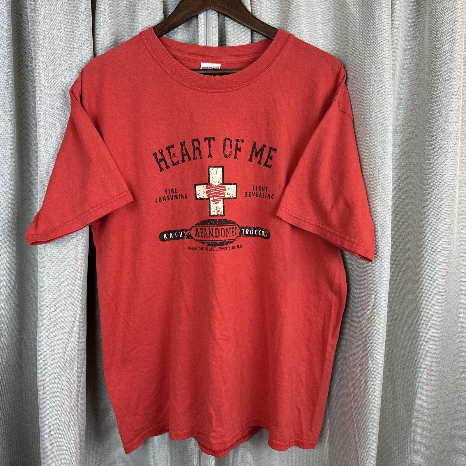 Vintage 2002 Kathy Troccoli Tour T Shirt Y2K Band Rel… - Gem