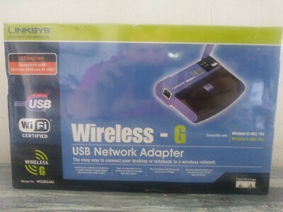 Linksys WUSB54G Wireless-G USB Network Adapter | eBay