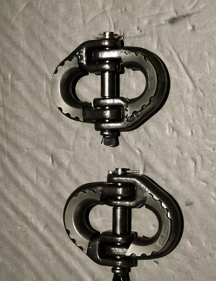 Safety Chain Connector Link, 1/2IN Tow Hitch Hammerlock Coupling Link ...
