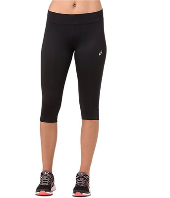 ASICS Womens Silver Knee Compression Athletic Pants, Black, Medium | eBay