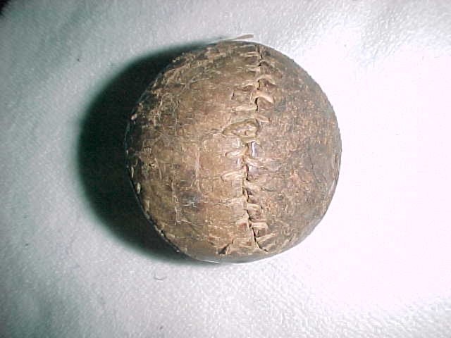 1850-1870 era BASEBALL - EARLY HAND STITCHED Figure 8 BASEBALL - Very ...